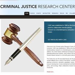 New CJRC Website Debuts | Criminal Justice Research Center
